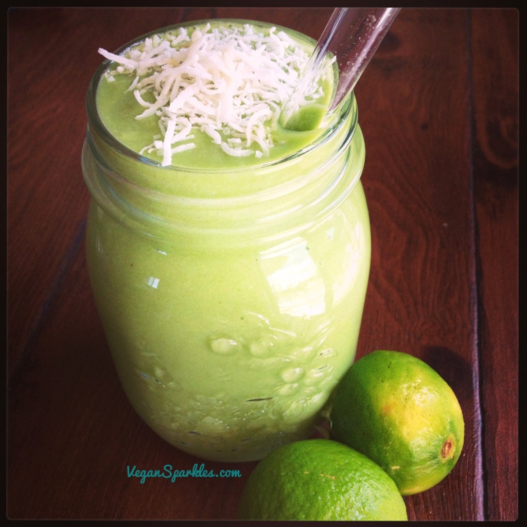 Key Lime Pie Smoothie - Vegan Sparkles with Rebecca Weller